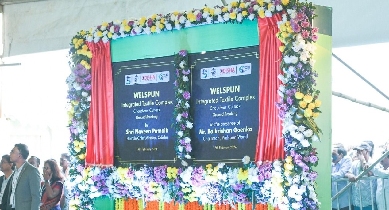 Odisha CM Naveen Patnaik Laid Foundation Stone Of Welspun’s Textile ...