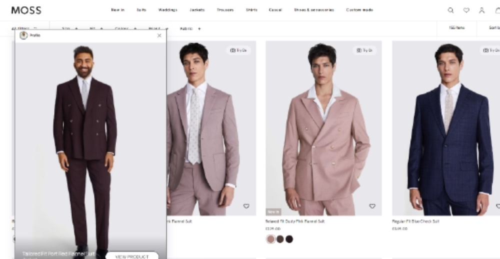 Zyler Virtual Try-On Test Launches On Moss Website